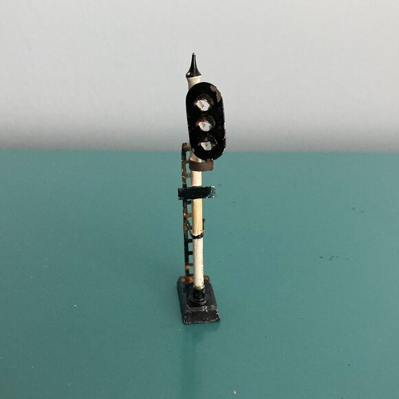 Other | Vintage Miniature Model Train Signal Light Diecast Block Signal ...